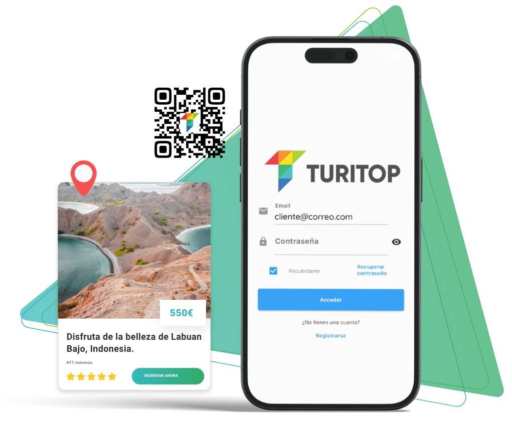 Mobile check-in application | TuriTop